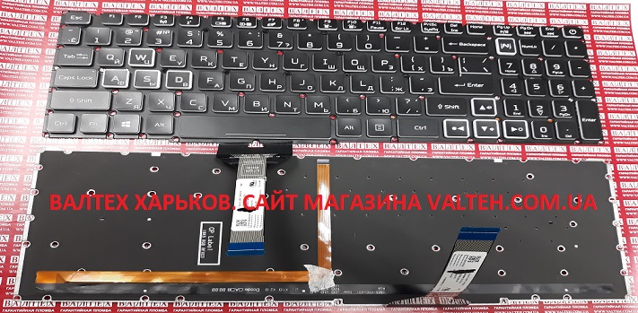 Новая клавиатура Acer Nitro 5 AN515-56, AN515-57 RGB подсветка ...